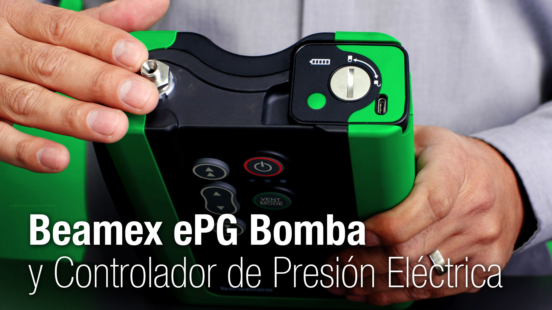 Beamex ePG Bomba y Controlador de Presión Eléctrica | Beamex Vídeo