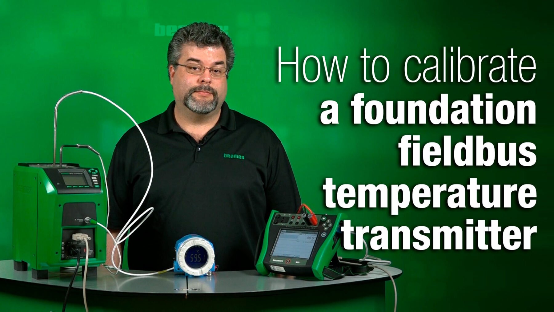 Temperature loop calibration and trim with Beamex MC6 | Beamex