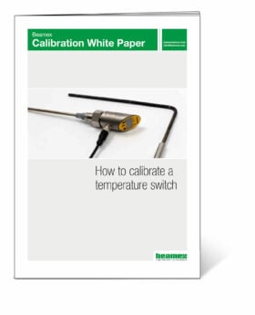 How to calibrate a temperature sensor and transmitter with a HART output