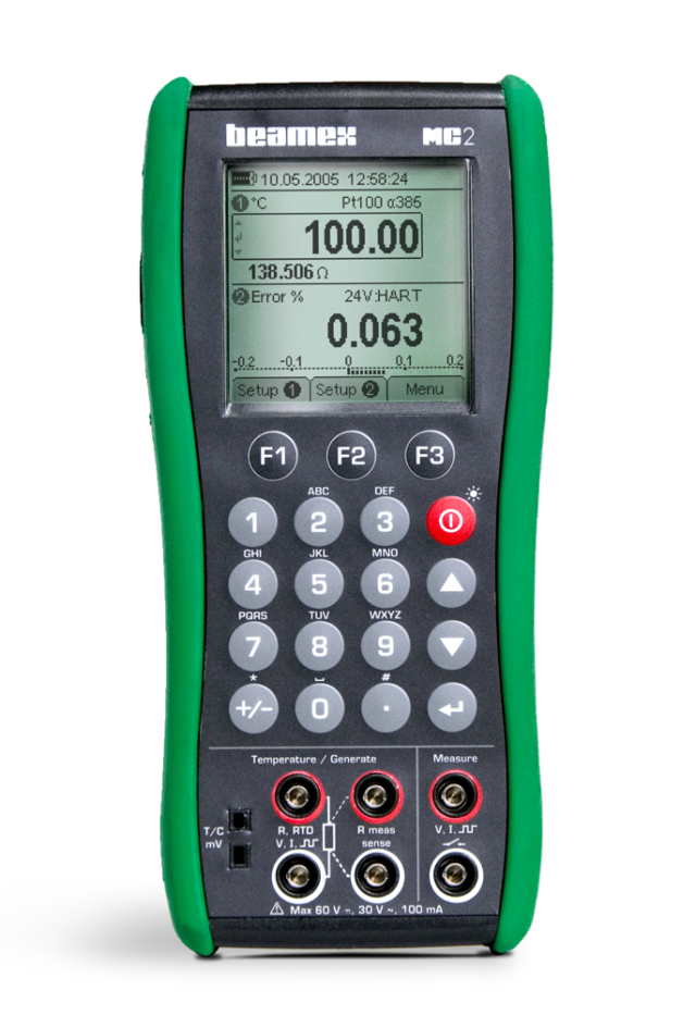 MC2 practical hand-held documenting process calibrator | Beamex